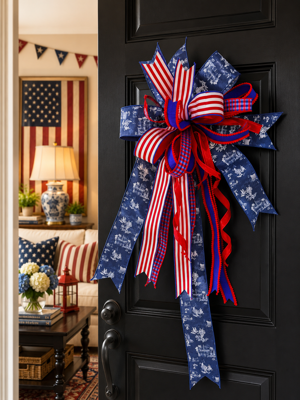 Liberty Blue Manor Bow – Jeffrey Surles Living